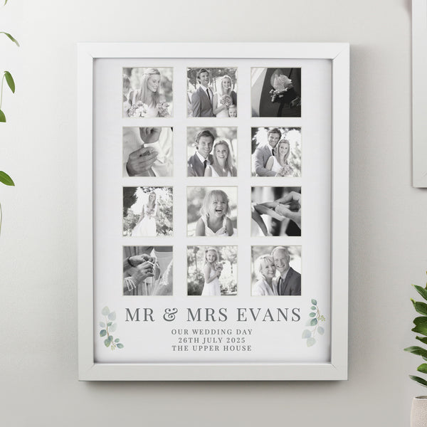 Personalised Wedding White Multi Photo Frame | Always Personal