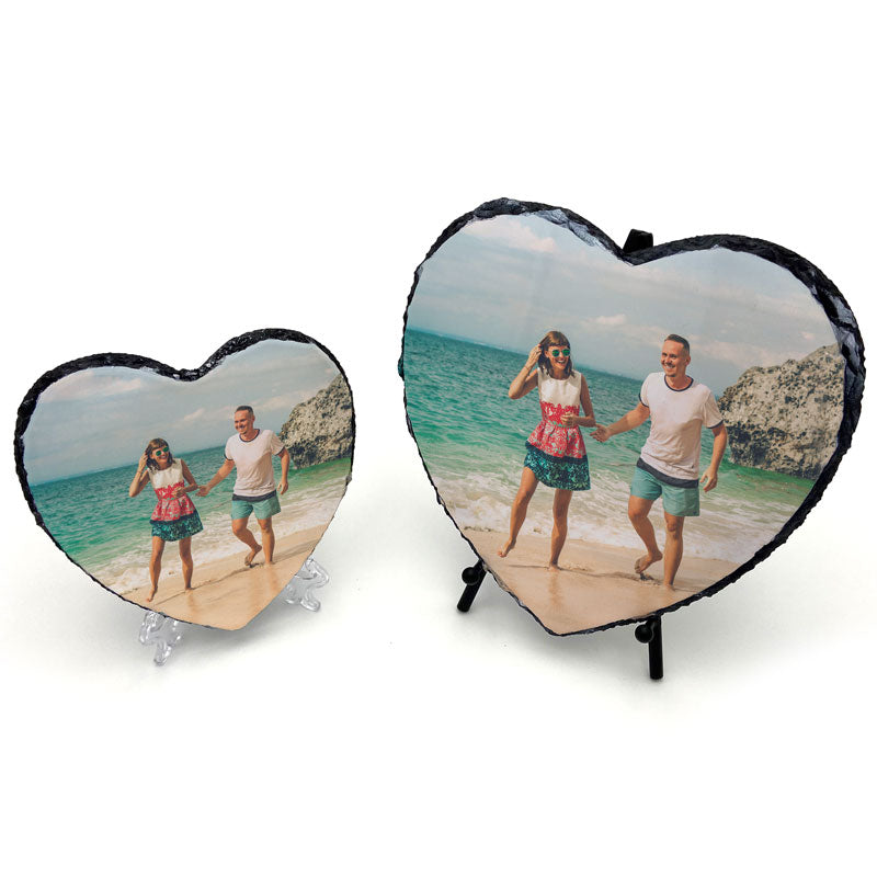 Personalised Slate Heart | Photo Slate Heart | Always Personal
